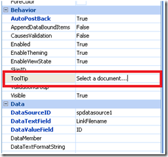 Bramer Fu: SharePoint: Integrate ASP.net controls with Forms – Part 5: Force Selection within ...